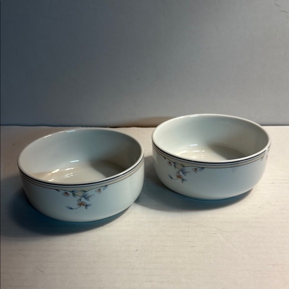 Princess House | Dining | Princess House White And Blue Dinnerware Bowl ...